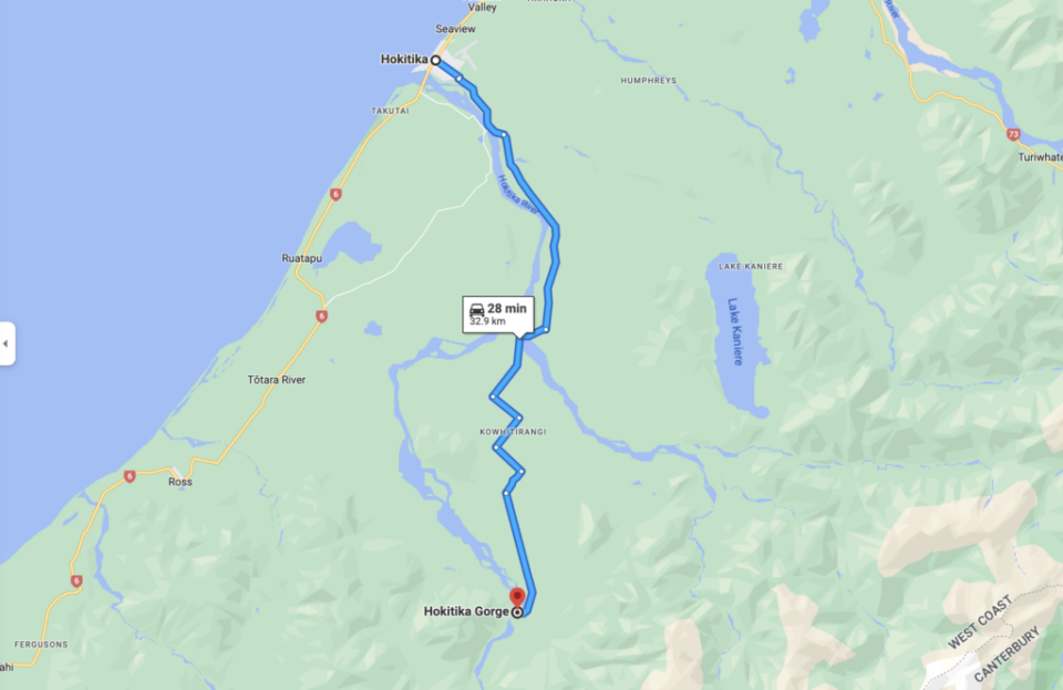 How to Visit Hokitika Gorge on the West Coast (South Island NZ)