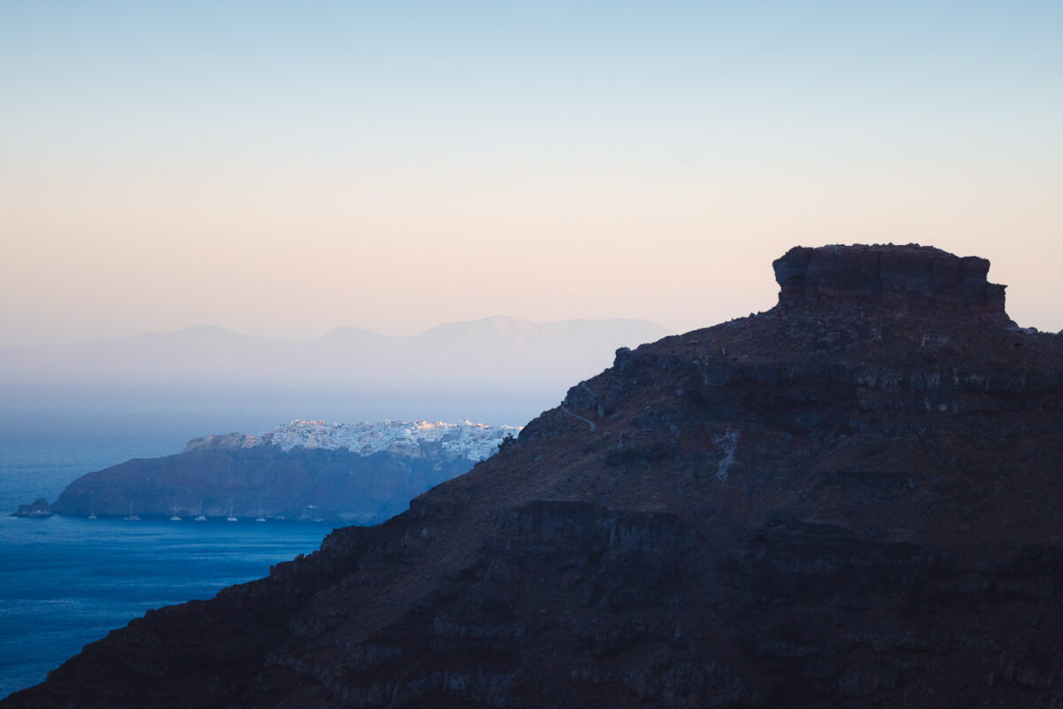 How to Hike to Skaros Rock in Santorini (Imerovigli)
