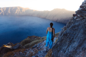 How to Hike to Skaros Rock in Santorini (Imerovigli)