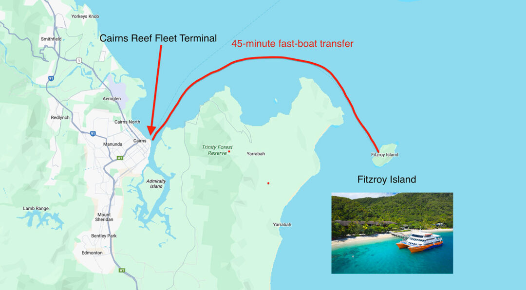 How to Get to Fitzroy Island from Cairns by Ferry or Day Trip