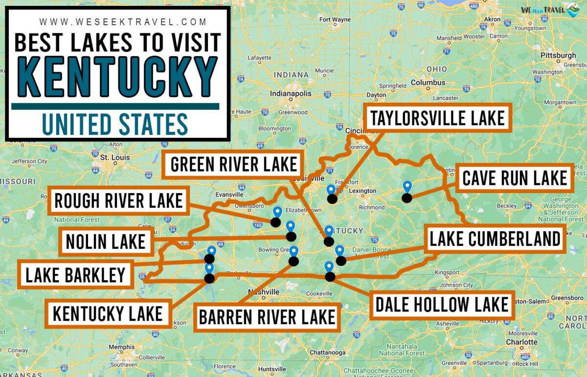 10 BEST Lakes in Kentucky with Cabins & Cottage Rentals