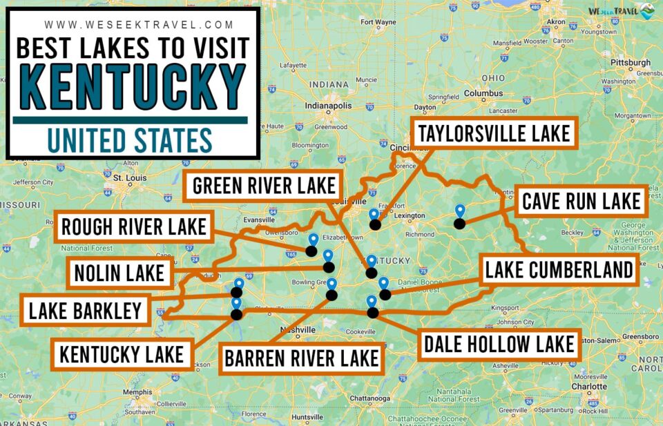 10 BEST Lakes in Kentucky with Cabins & Cottage Rentals