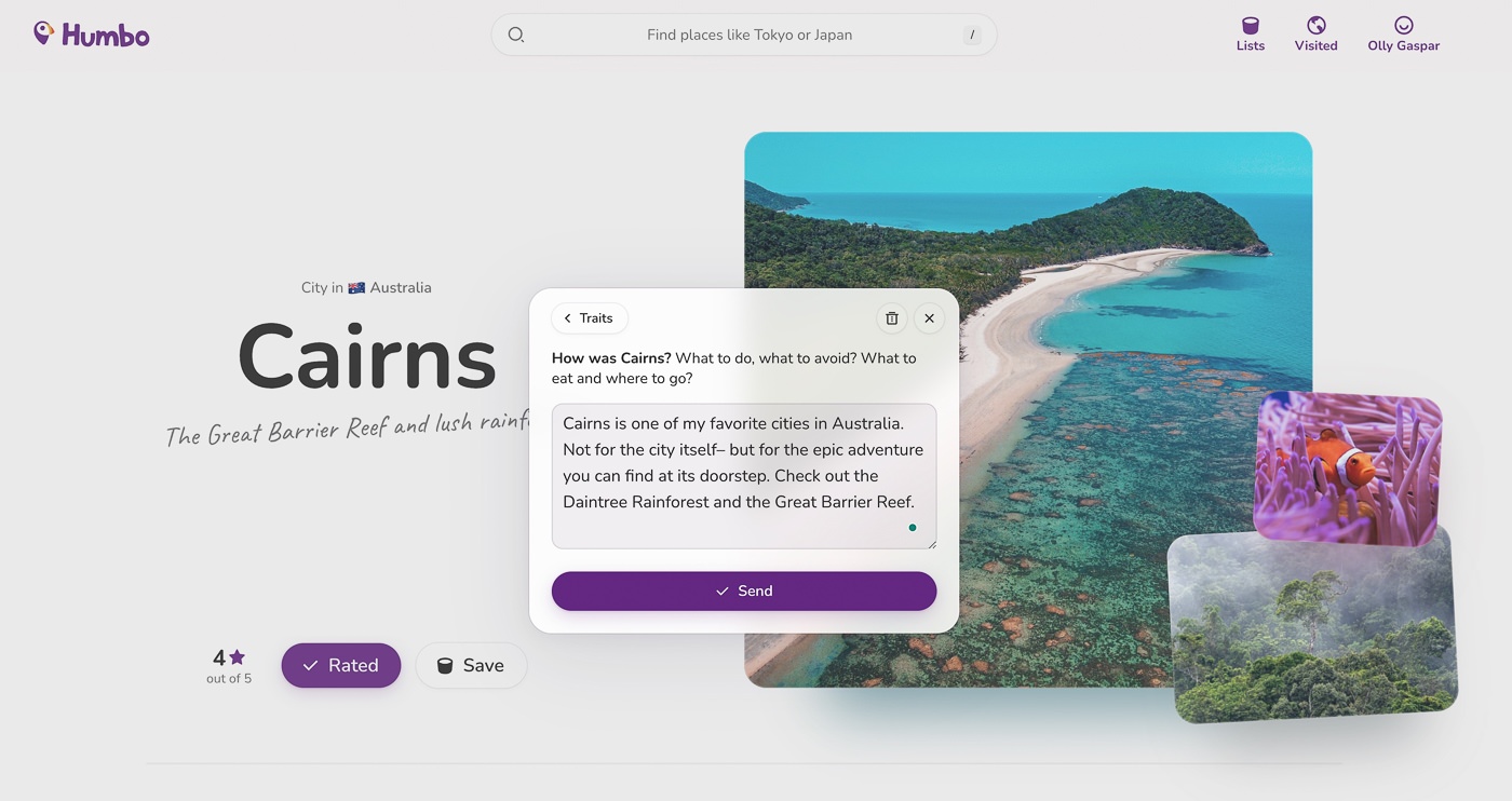 Humbo Review: Making a Countries Visited Map