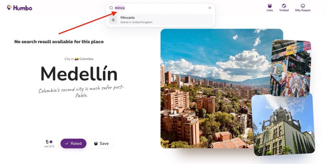Humbo Review: Making a Countries Visited Map