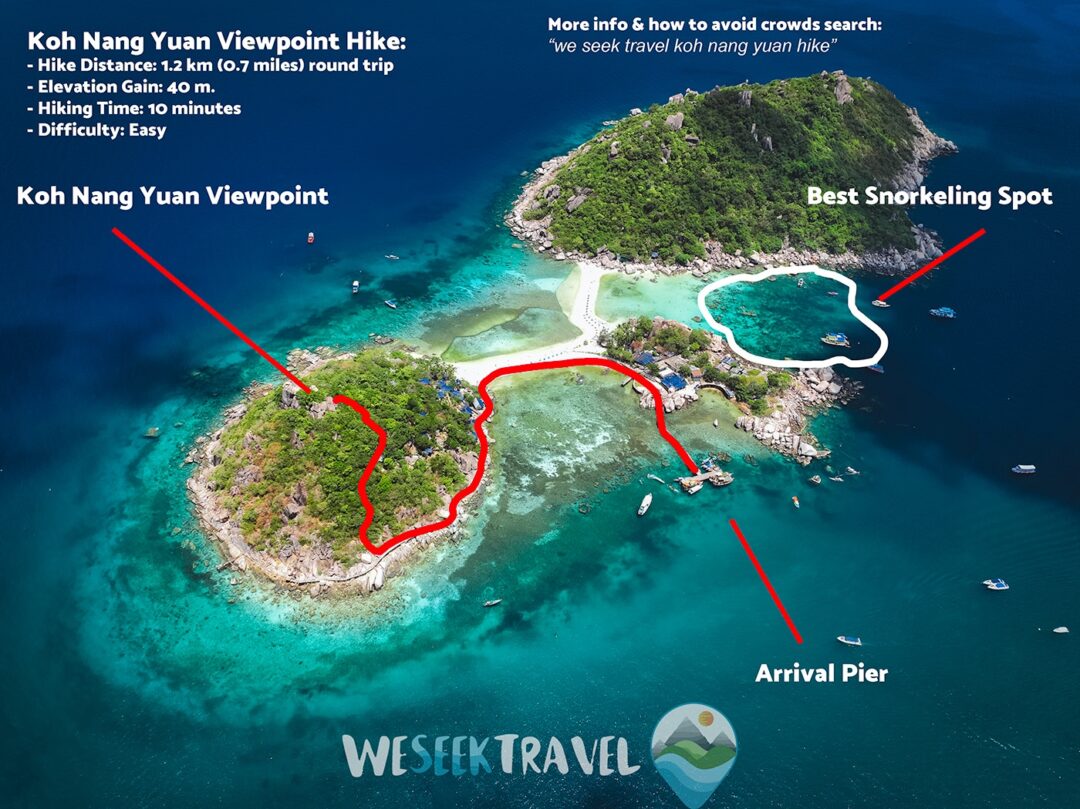 Koh Nang Yuan Viewpoint Hike: Complete Guide