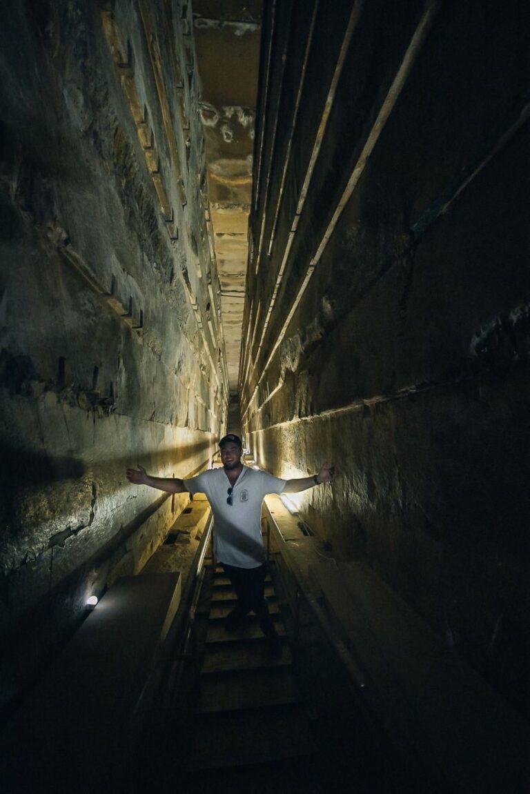 What It's Like to Explore Inside the Pyramids of Egypt
