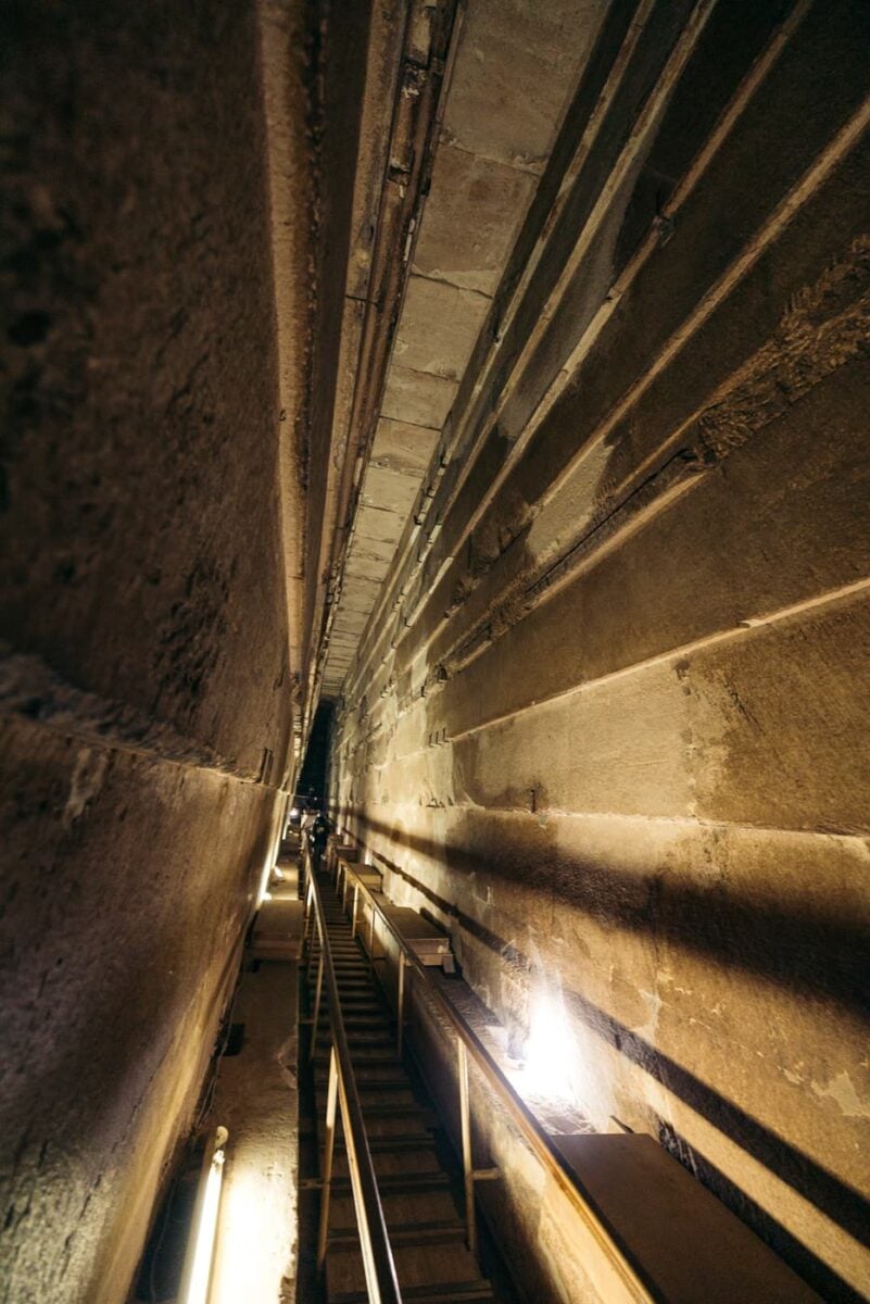 What It's Like to Explore Inside the Pyramids of Egypt