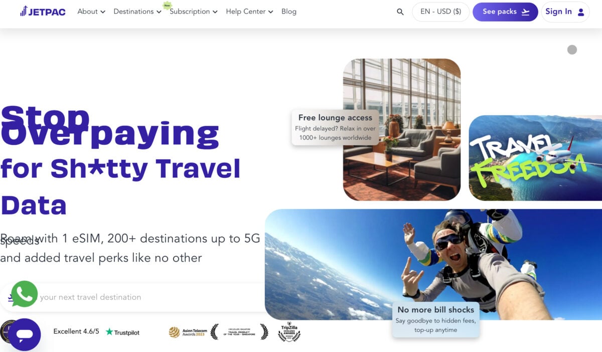 Jetpac eSIM Review: Real-World Test of This Cheap Travel SIM